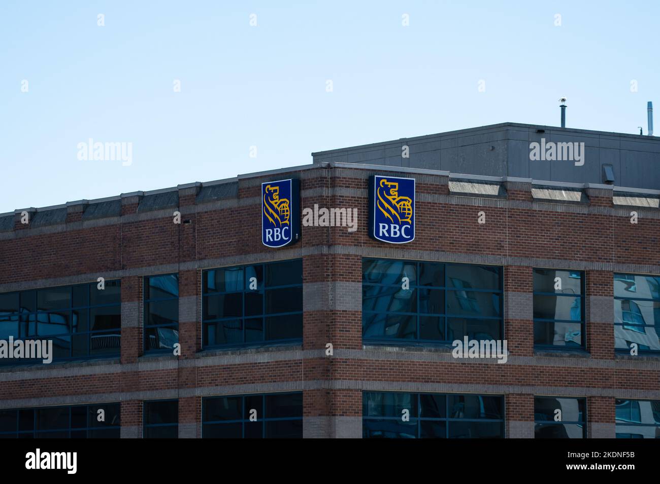 RBC sign in New Westminster, British Columbia, Canada Stock Photo - Alamy