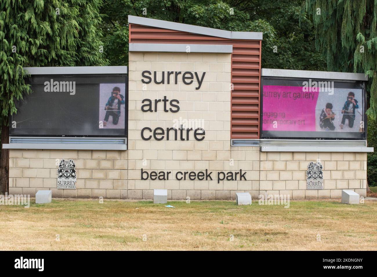Surrey Arts Centre in Bear Creek Park, Surrey, British Columbia, Canada ...