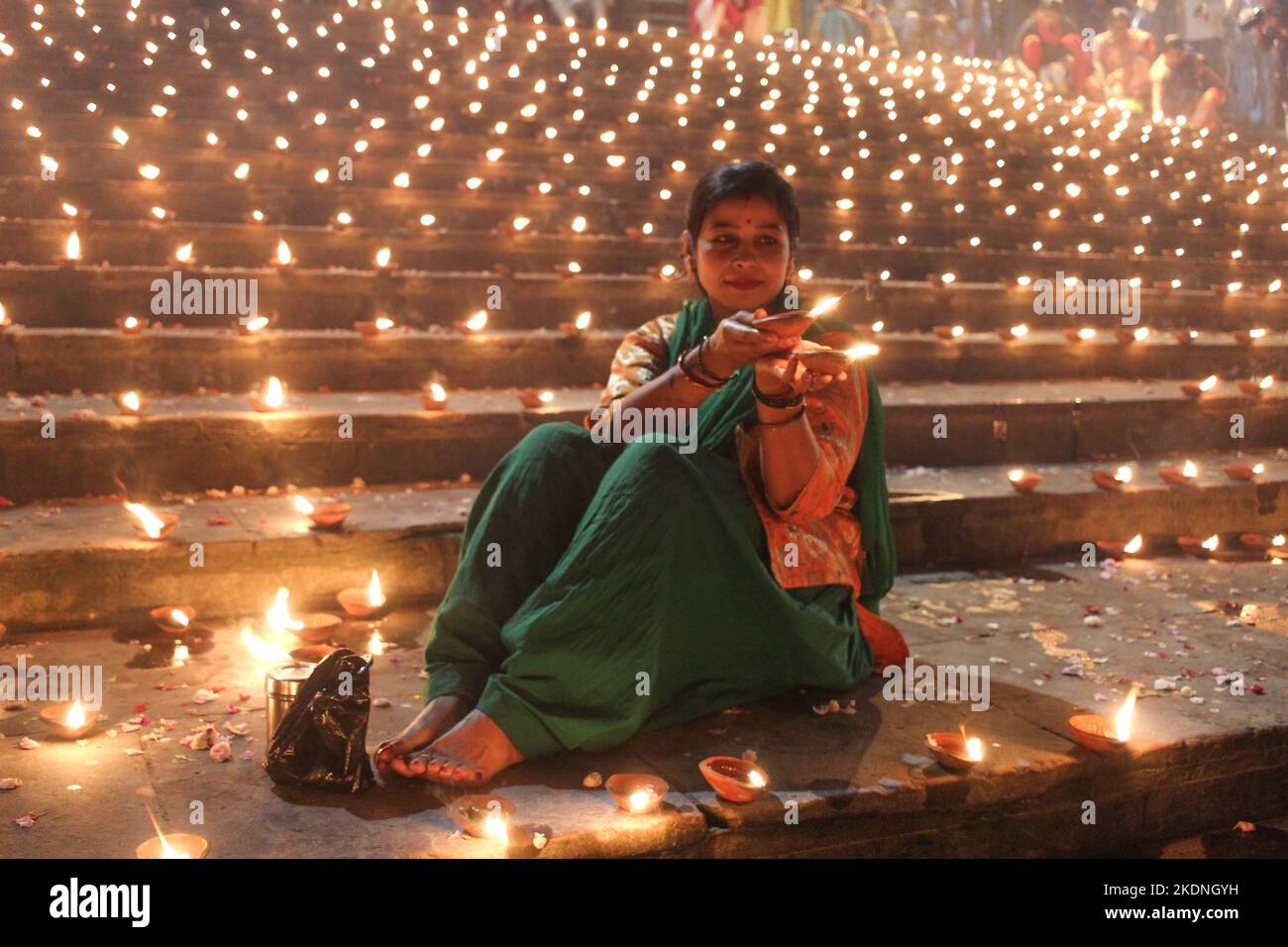 Kolkata, India. 07th Nov, 2022. People of Kolkata are celebrating Dev ...