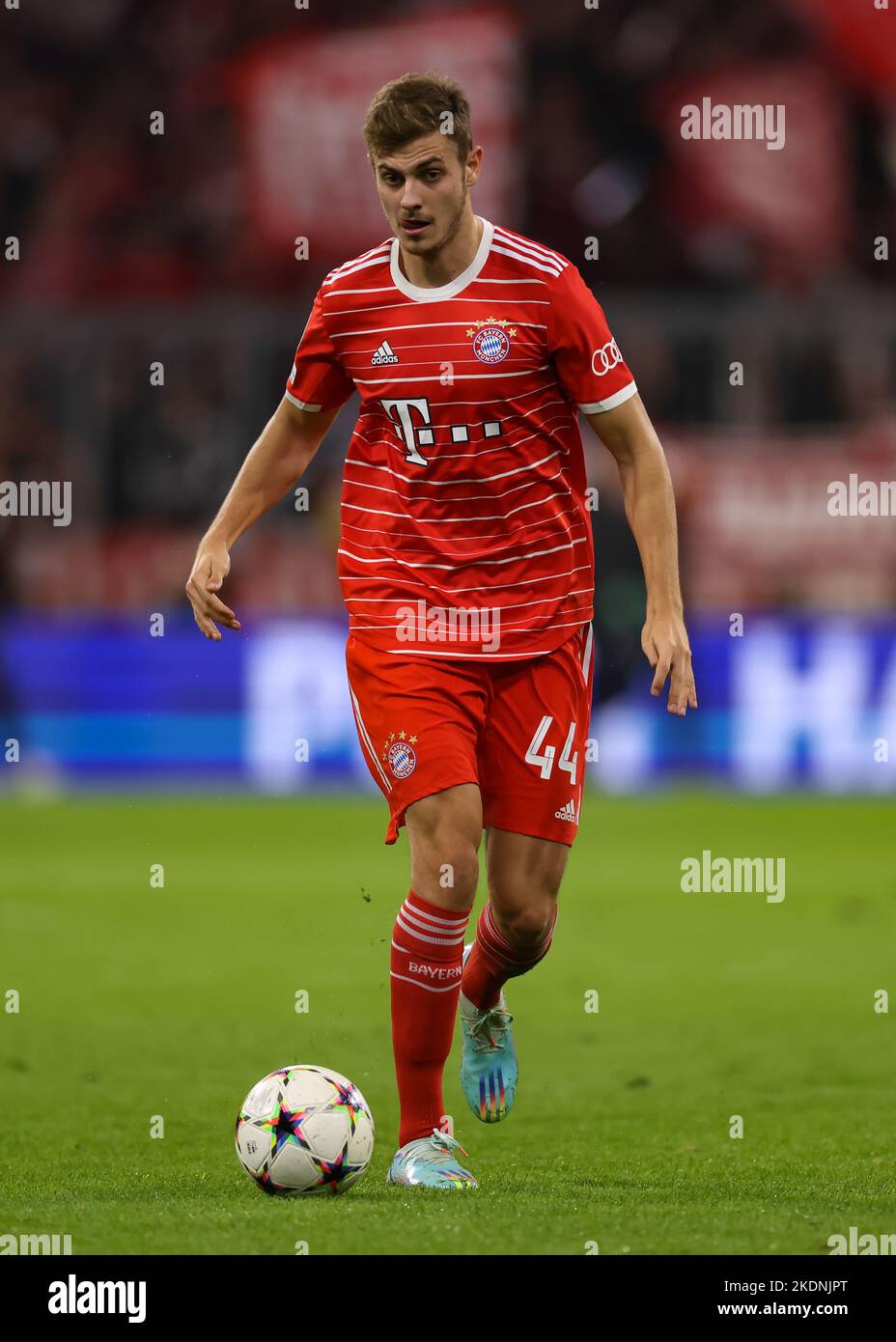 Munich, Germany, 1st November 2022. Josip Stanisic of Bayern Munchen ...