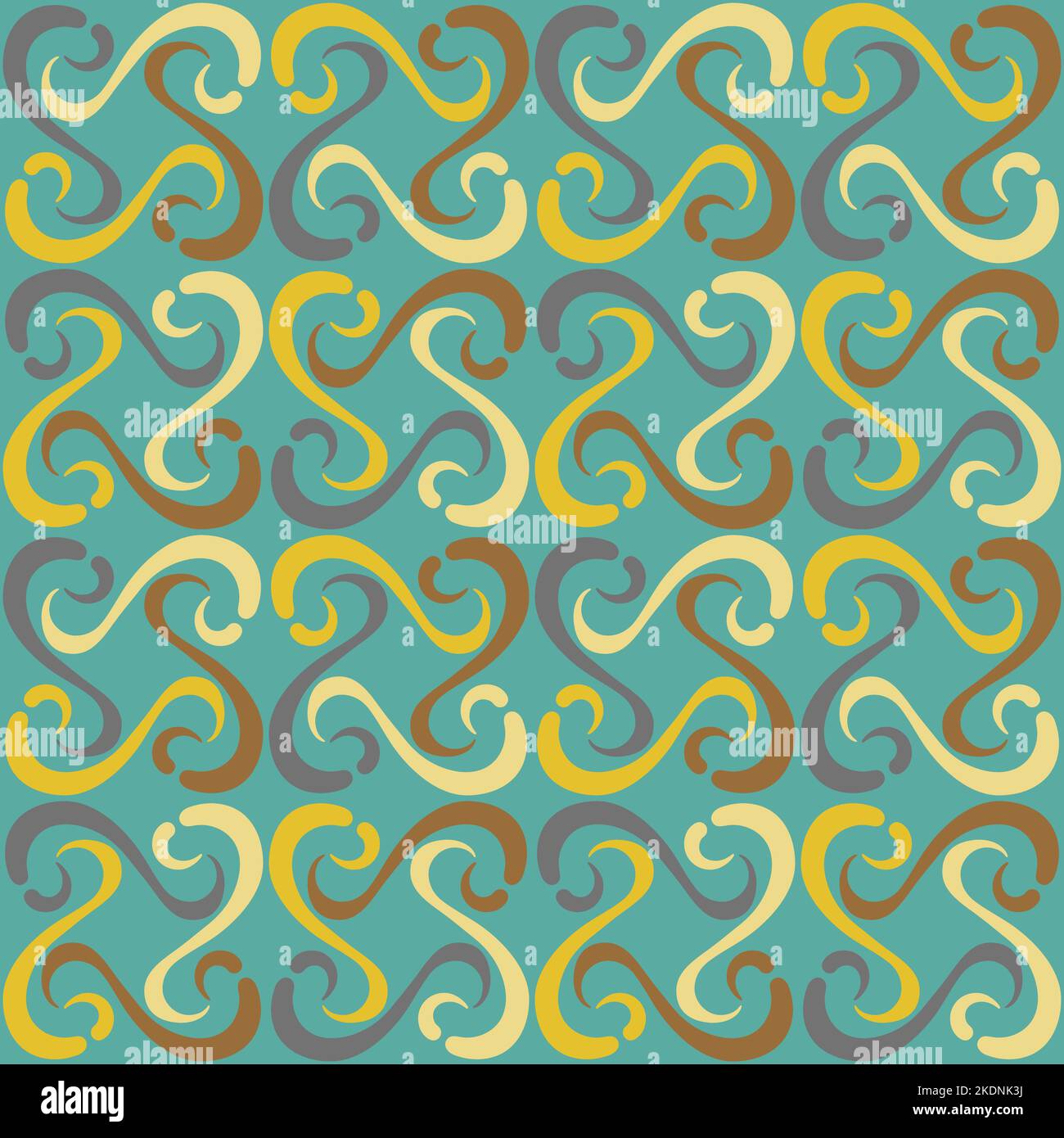 Seamless swirl pattern for prints, textile, web, advertising and any ...