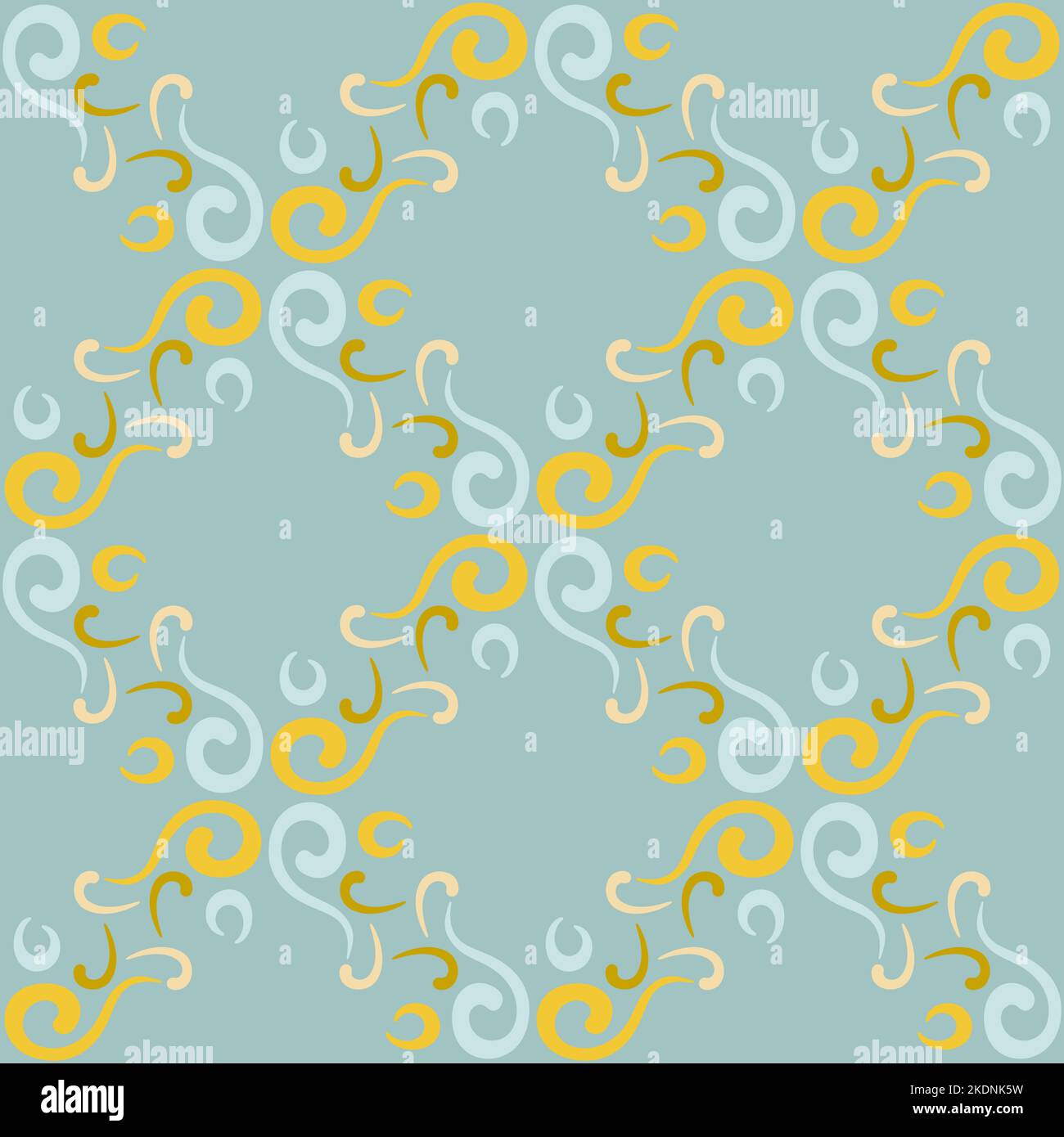 Seamless swirl pattern for prints, textile, web, advertising and any ...