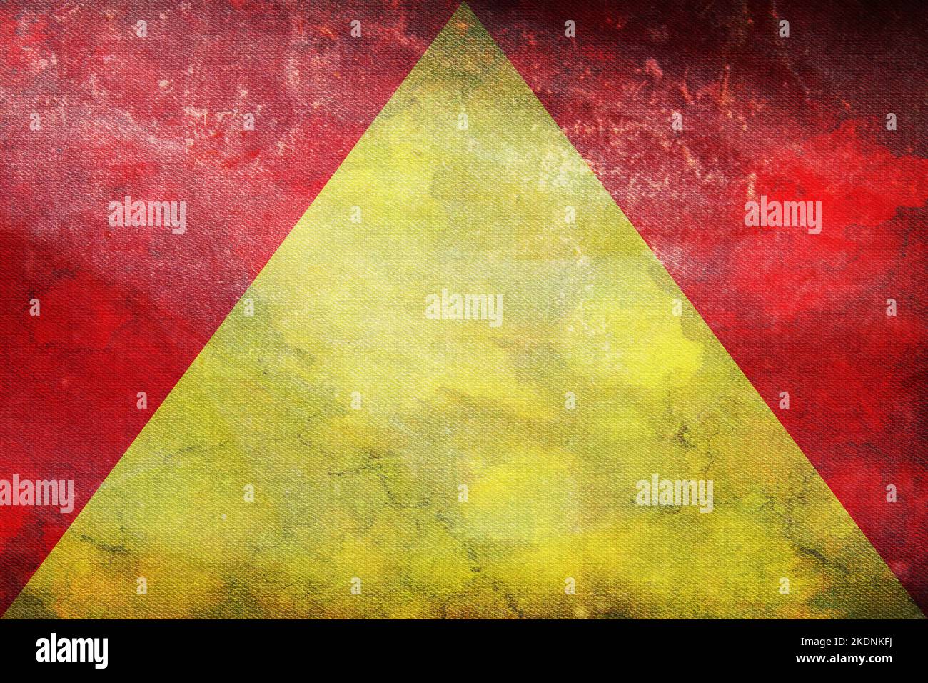 retro flag of Principality of Trinidad, America with grunge texture ...