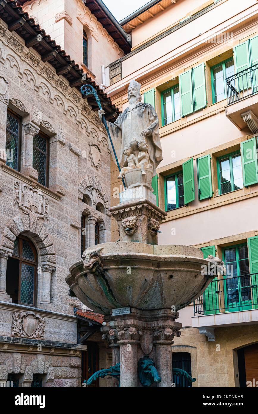 Saint Nicholas Monument, Principality of Monaco, Monaco, French Riviera ...