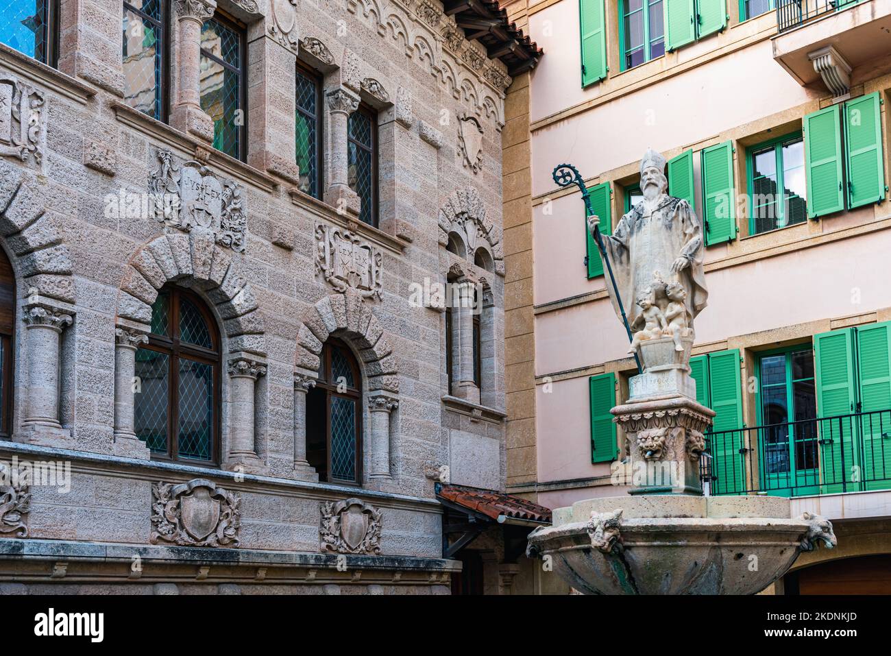 Saint Nicholas Monument, Principality of Monaco, Monaco, French Riviera ...
