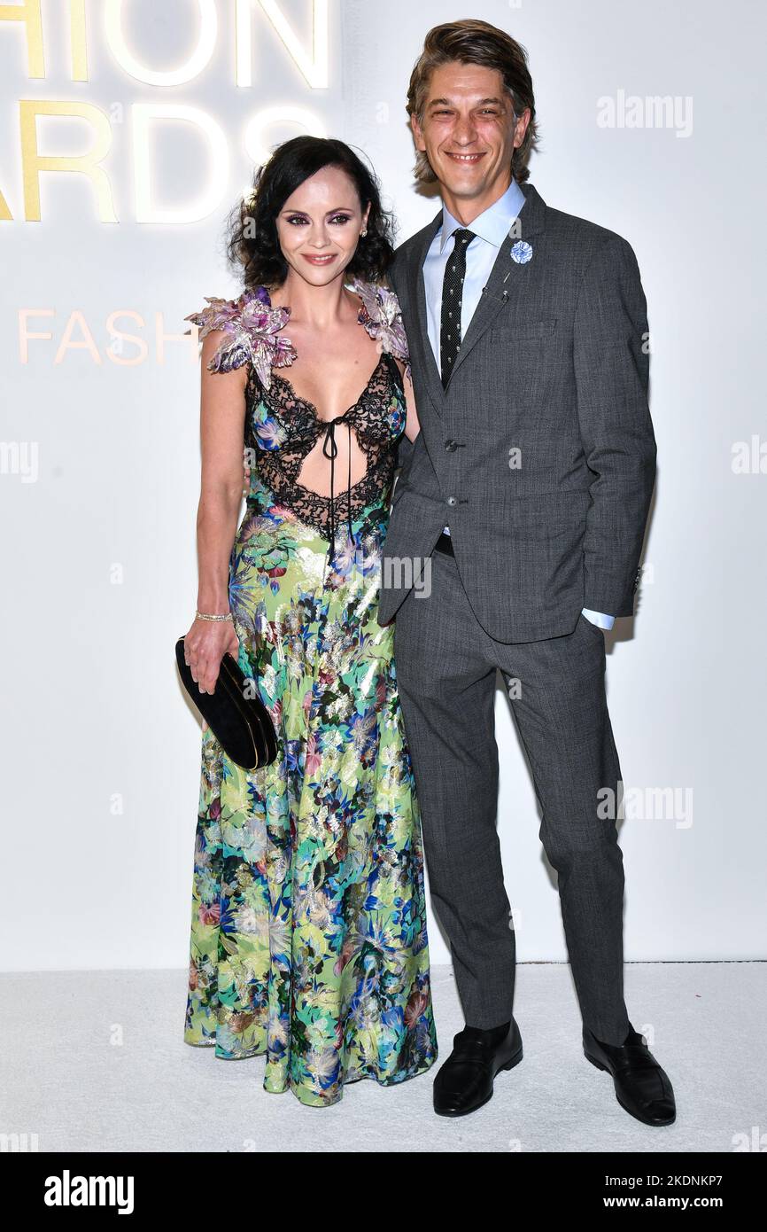 Cipriani in New York, NY, Nov. 7, 2022. Christina Ricci and Mark ...