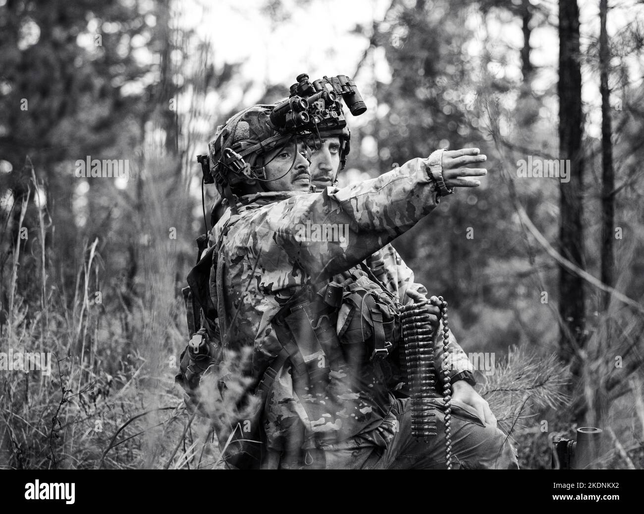 Paratroopers assigned to the 1st Brigade Combat Team, 82nd Airborne ...