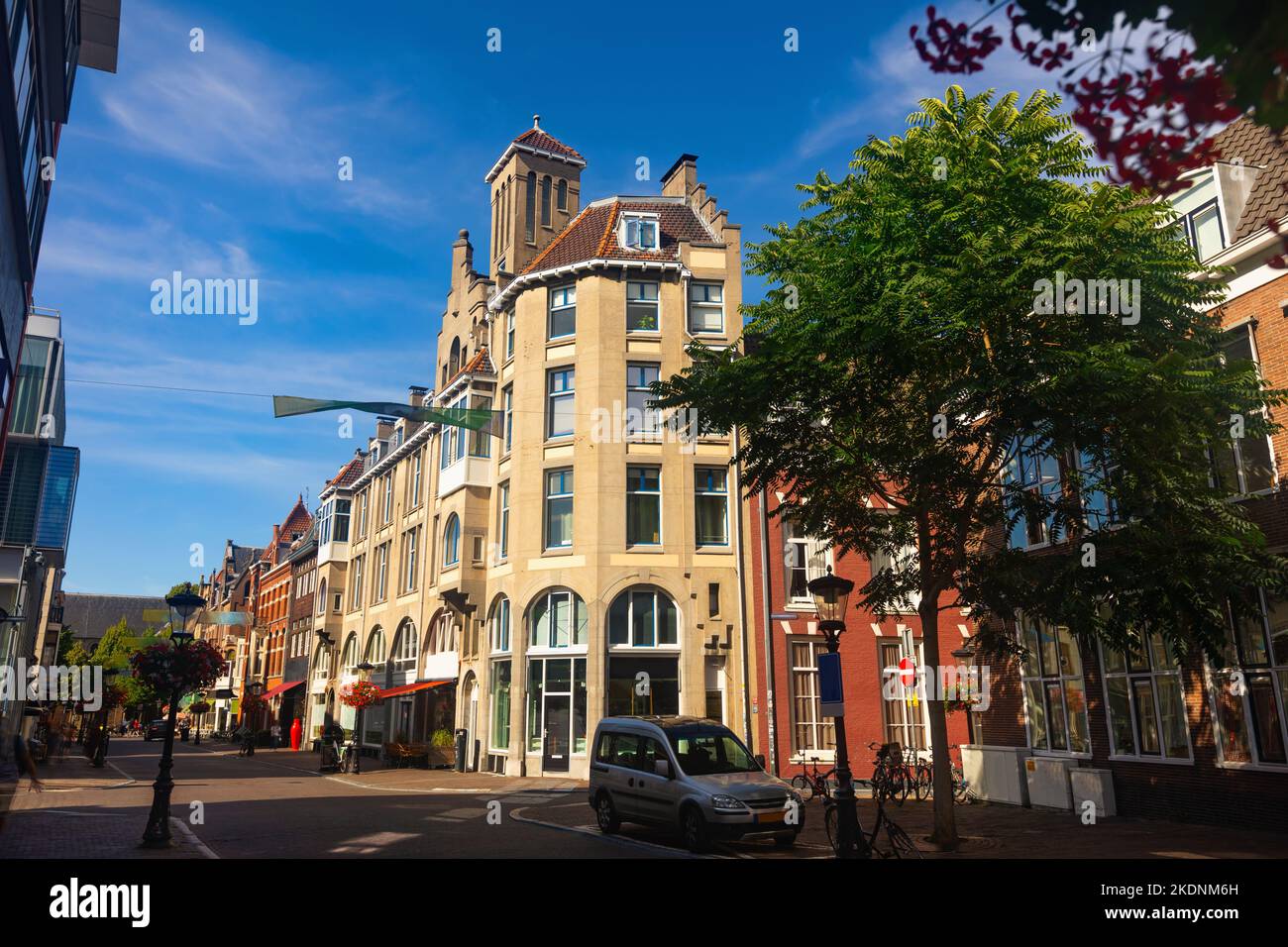Summer streets of Utrecht old town, Netherlands Stock Photo - Alamy