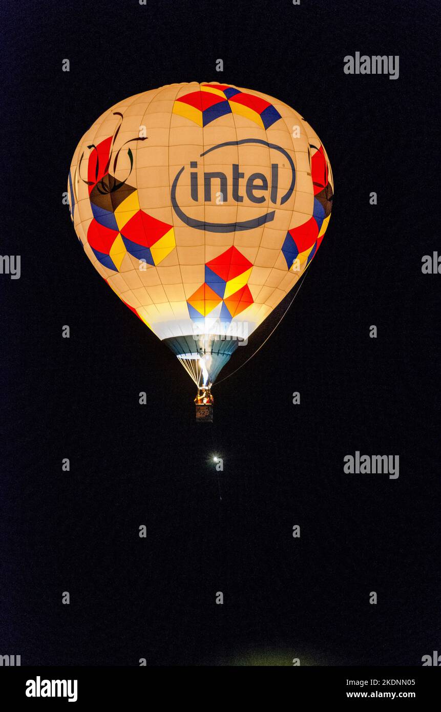 Intel balloons albuquerque balloon fiesta hi-res stock photography and ...