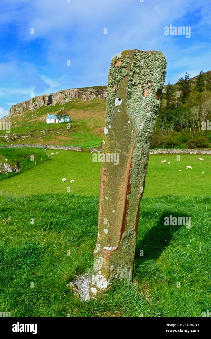 The Punishment Stone near the village of A' Chill, Isle of Canna ...