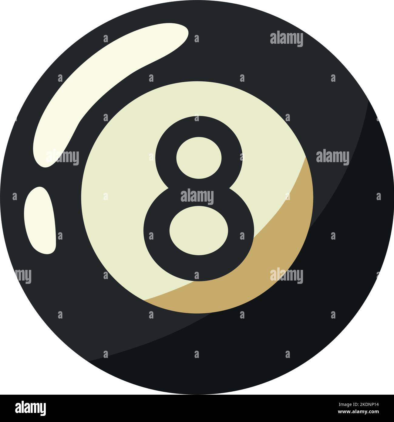 billiard eight ball equipment Stock Vector Image & Art - Alamy