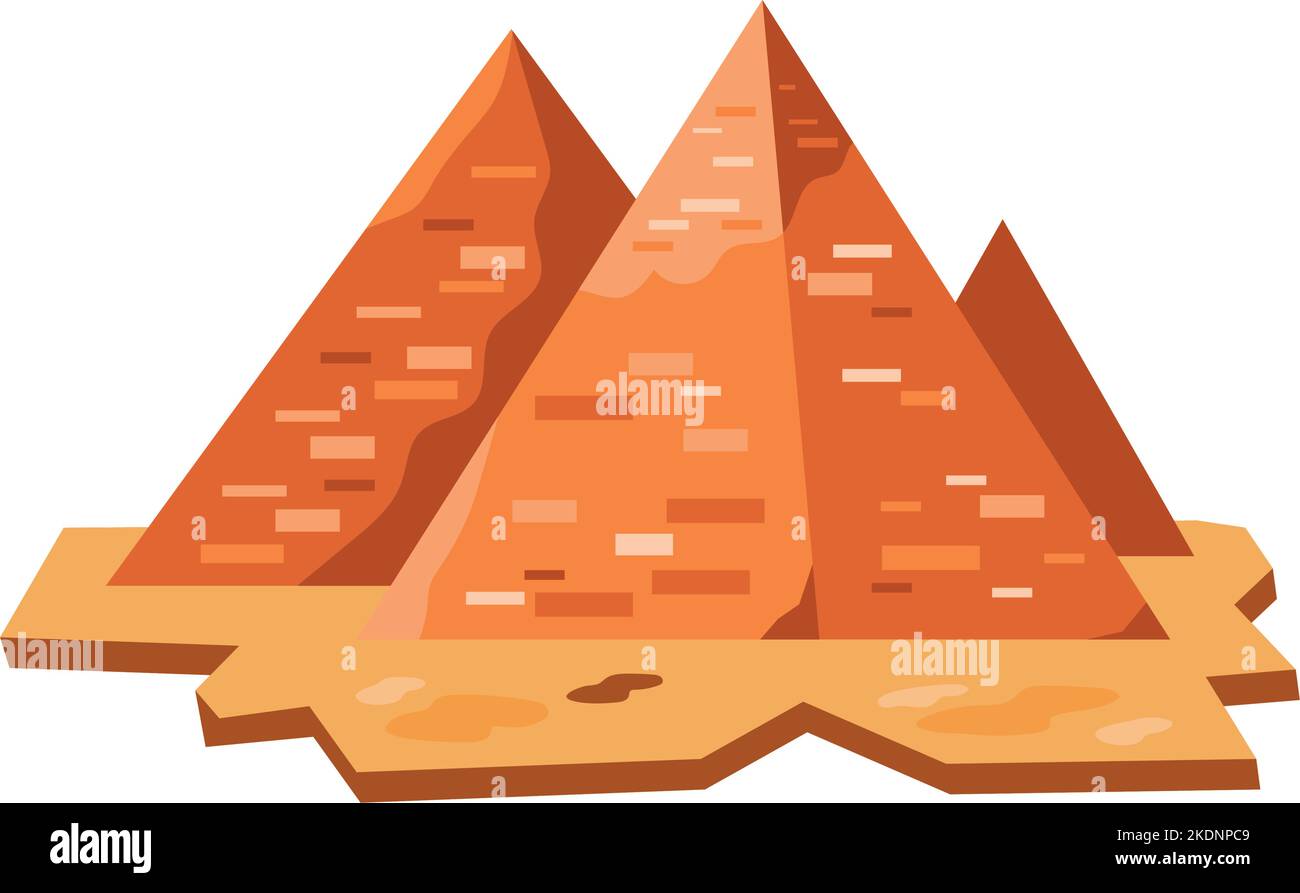 egypt pyramid famous landmark Stock Vector Image & Art - Alamy