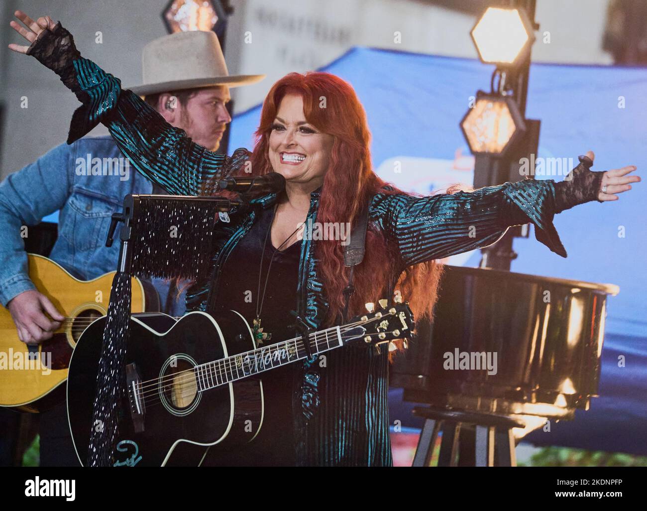 NEW YORK, NY, USA - OCTOBER 24, 2022: Wynonna Judd Performs on NBC's ...