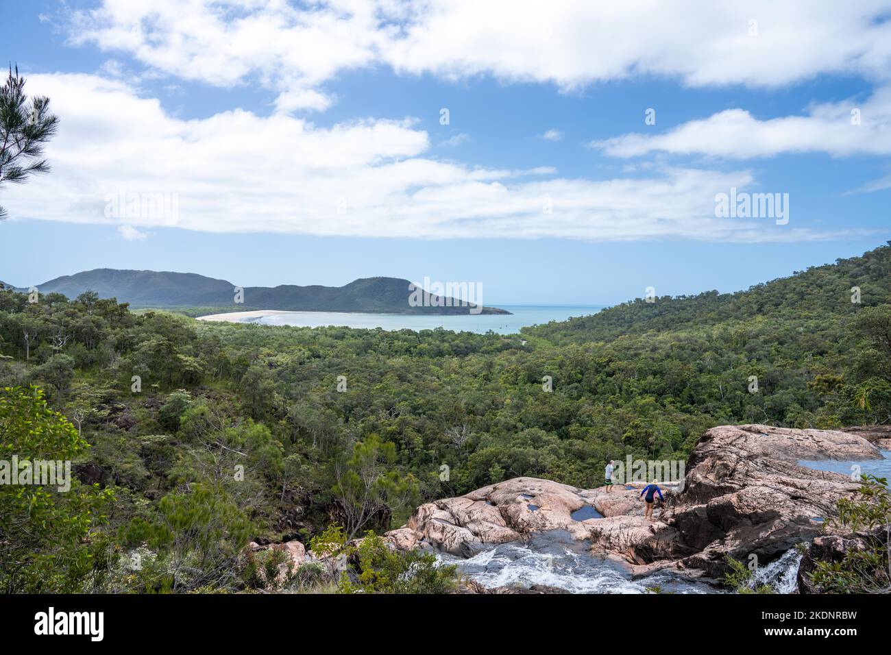 tropical islands in queensland australia in spring Stock Photo - Alamy