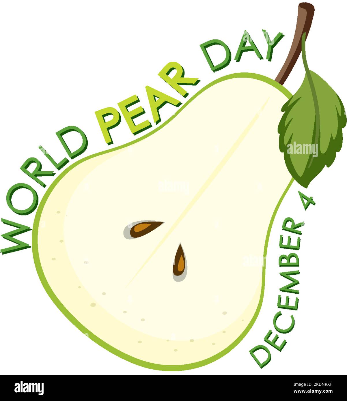 World Pear Day Poster Design illustration Stock Vector Image & Art - Alamy