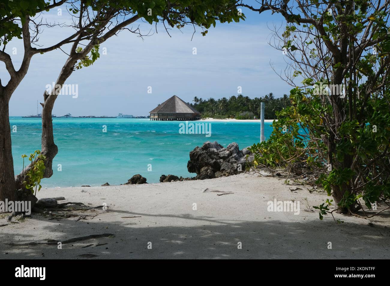 Dhiffushi is the most eastern inhabited island of the Maldives and ...