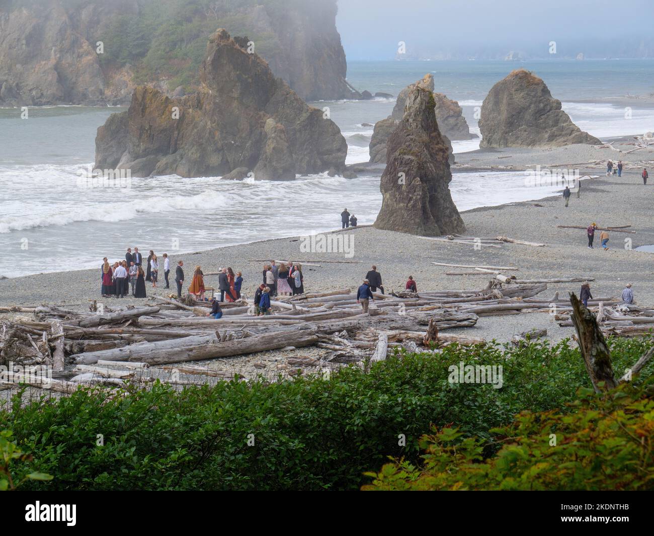 Ruby Beach, Olympic National Park, Washington. Wedding on beach Stock ... Ruby Beach, Olympic National Park, Washington. Wedding on beach Stock ...