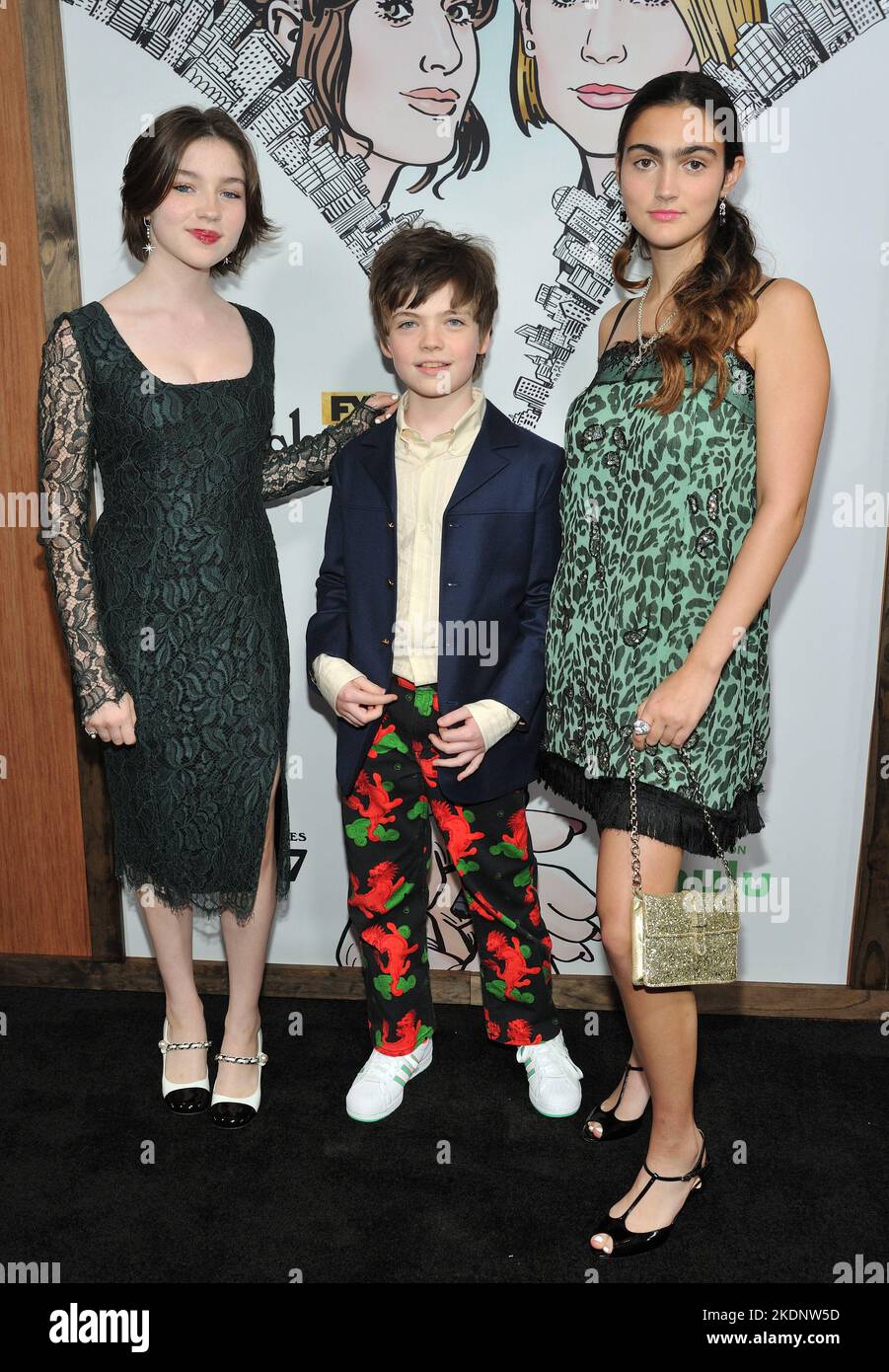 New York, USA. 07th Nov, 2022. L-R: Alexa Swinton, Maxim Swinton and ...