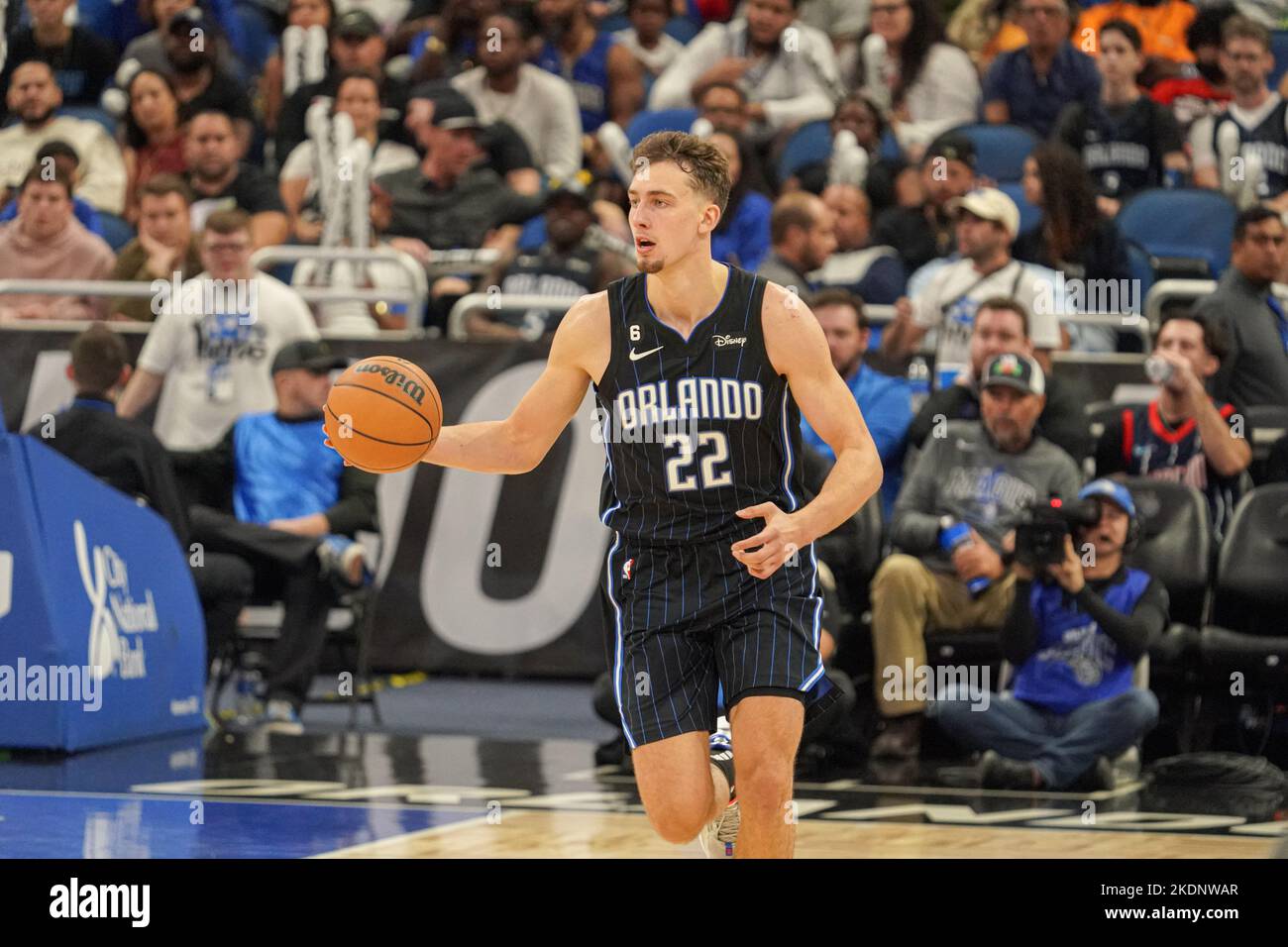 Orlando, Florida, USA, November 7, 2022, Orlando Magic's Franz Wagner ...