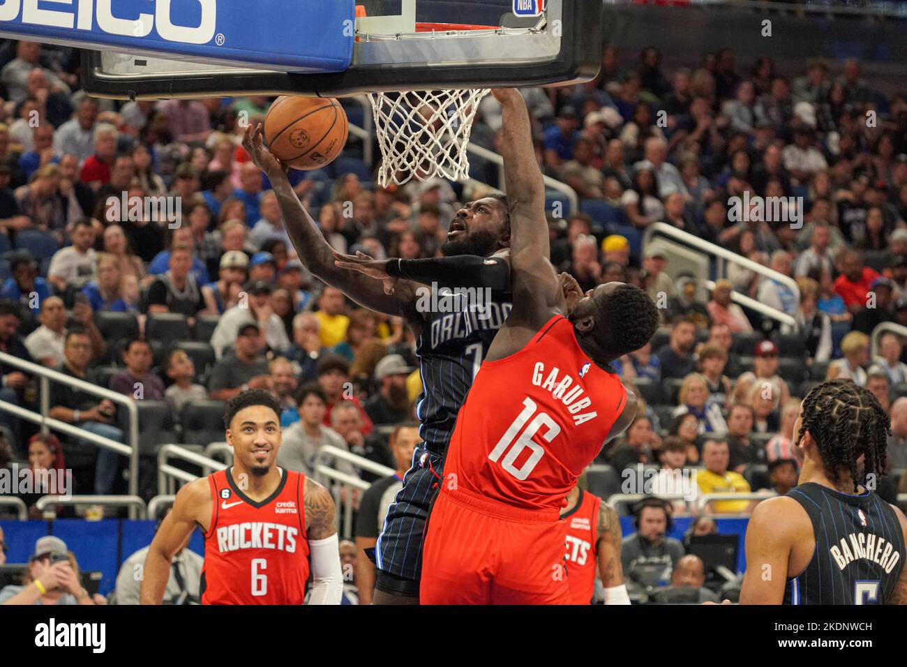 Orlando, Florida, USA, November 7, 2022, Orlando Magic guard Kevon ...