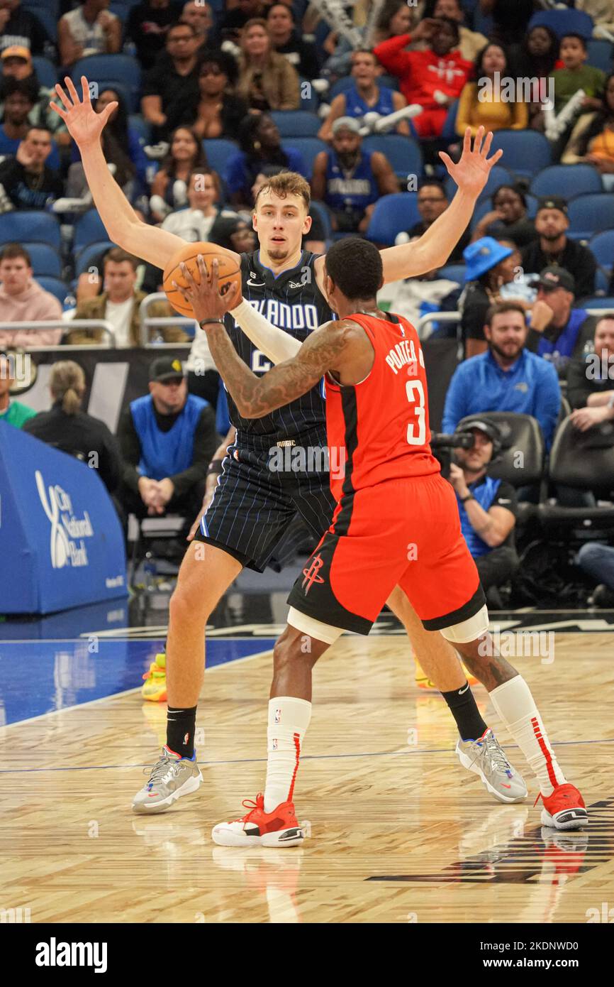 Orlando, Florida, USA, November 7, 2022, Houston Rockets player Kevin ...
