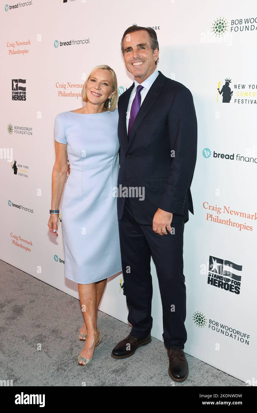 New York, NY, November 7, 2022. Lee Woodruff and Bob Woodruff attend ...
