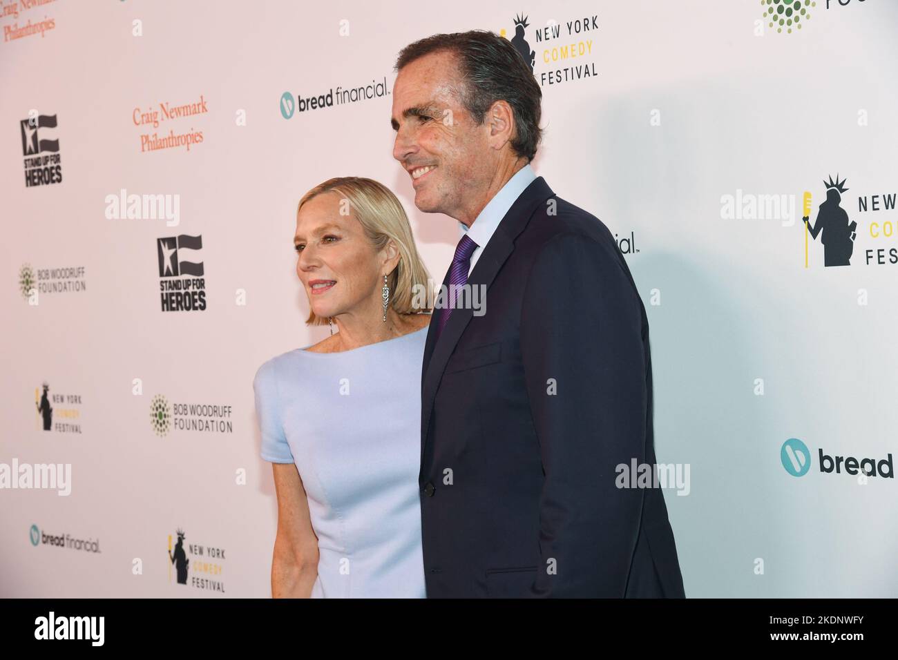 New York, NY, November 7, 2022. Lee Woodruff and Bob Woodruff attend ...