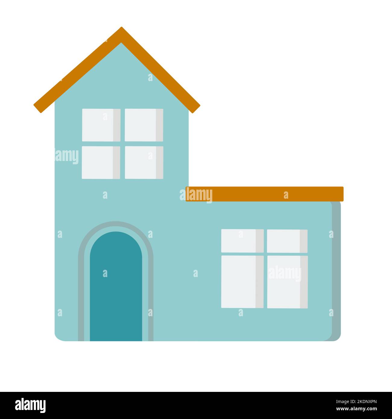Colorful tiny house Stock Vector Images - Alamy