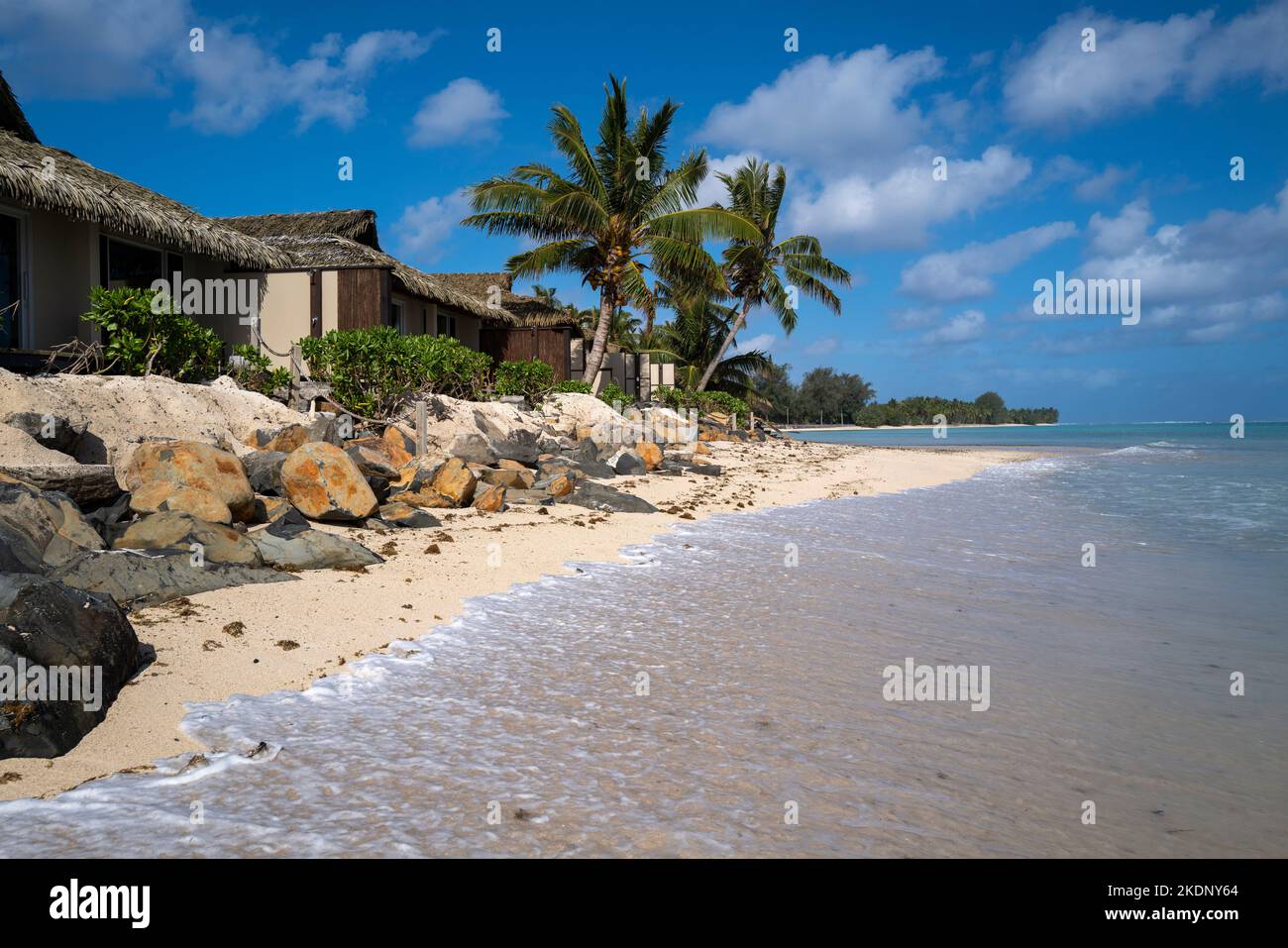 Raratonga Cook Islands trip 2022 holiday Sea Change villas deck and ...