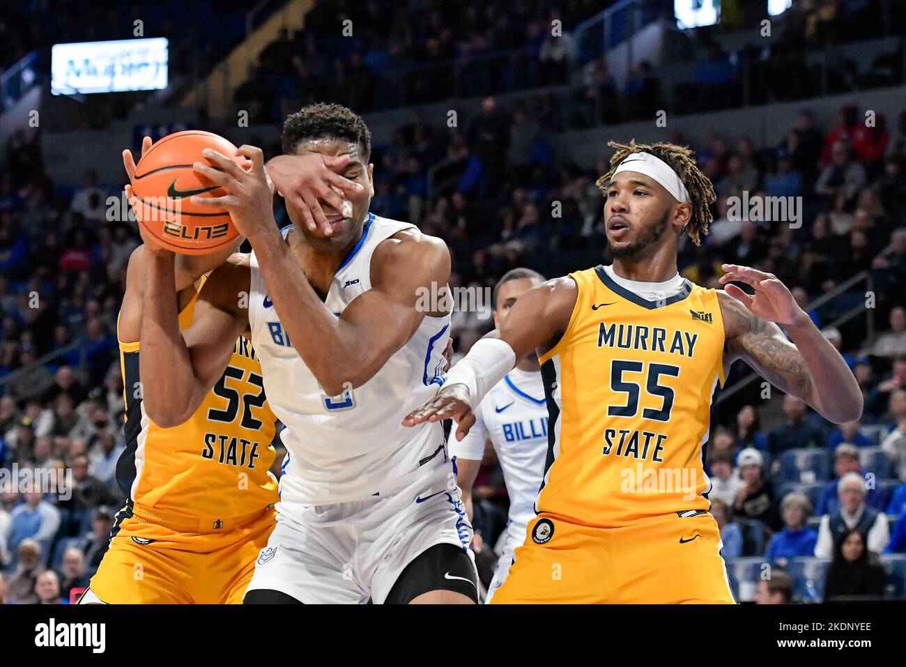 St. Louis, US, NOVEMBER 07, 2022: Murray State Racers forward Jamari ...