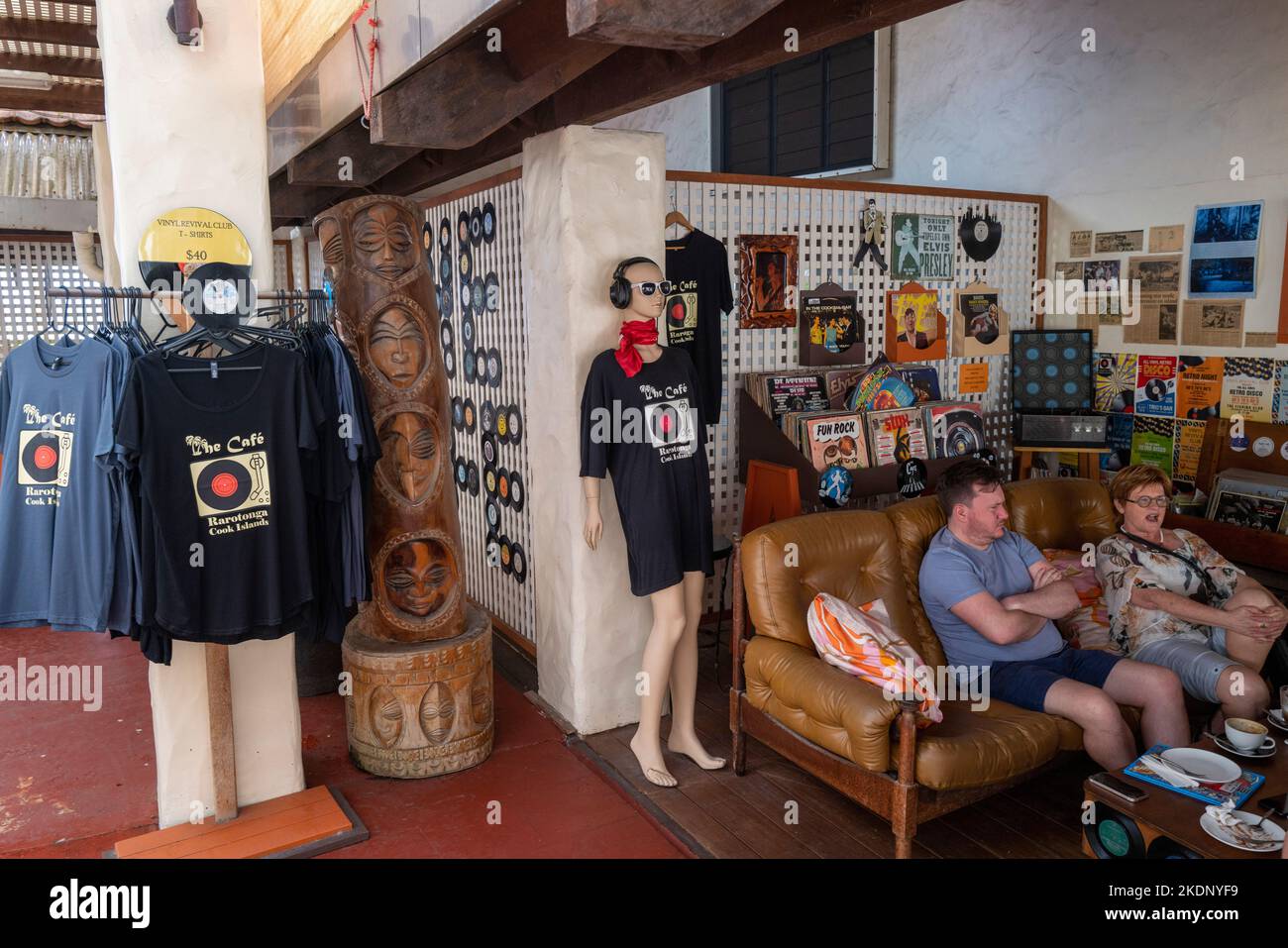 Raratonga Cook Islands trip 2022 holiday Coffee bar record collection ...