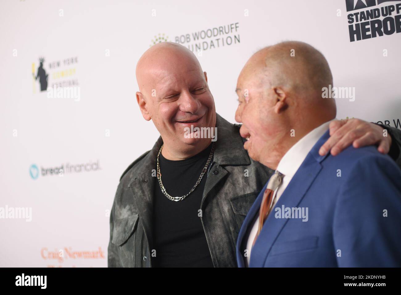 New York, NY, November 7, 2022. Jeff Ross and Israel Del Toro attend ...