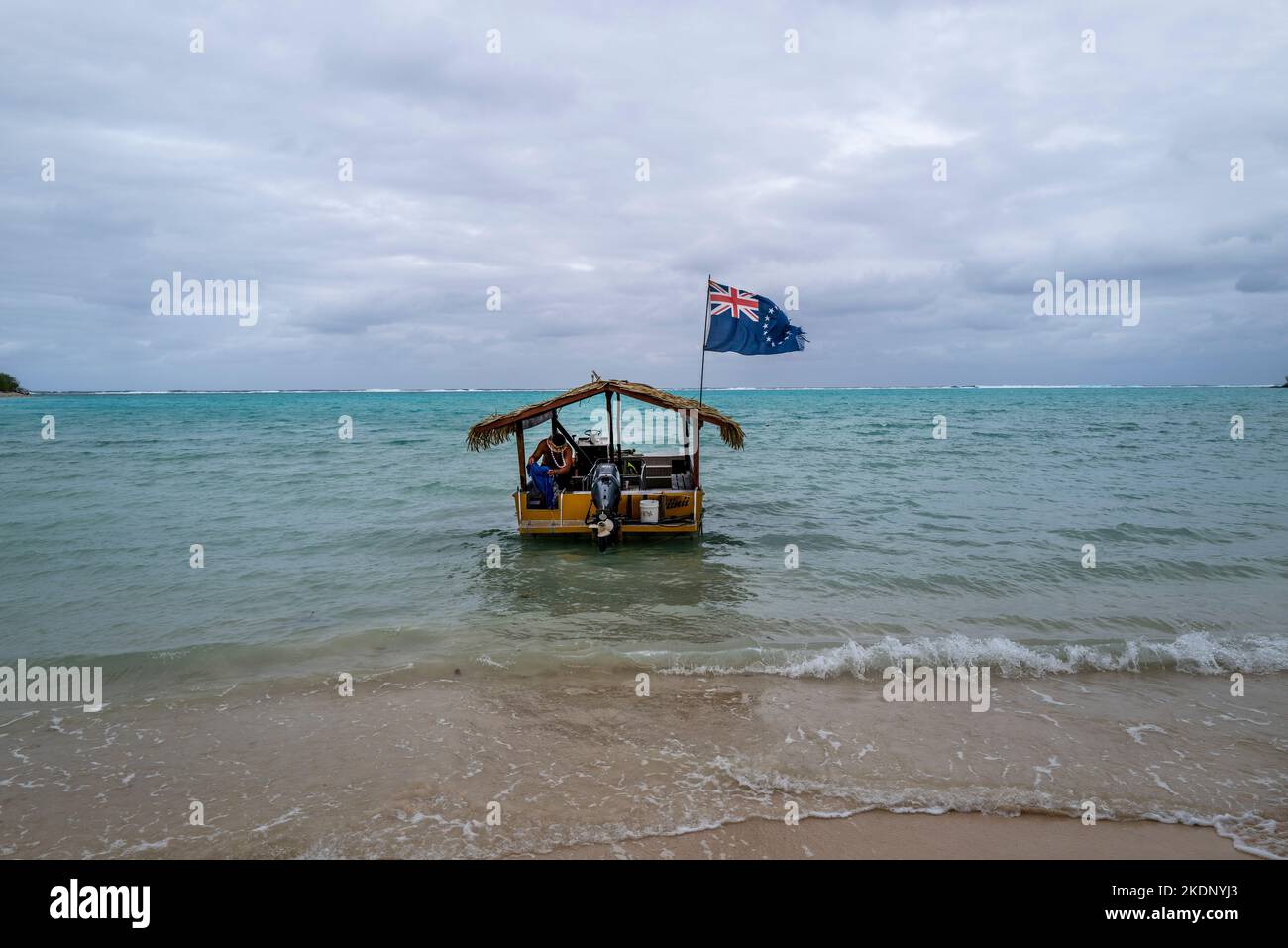 Raratonga Cook Islands trip 2022 holiday waterside cafe and boat shop ...