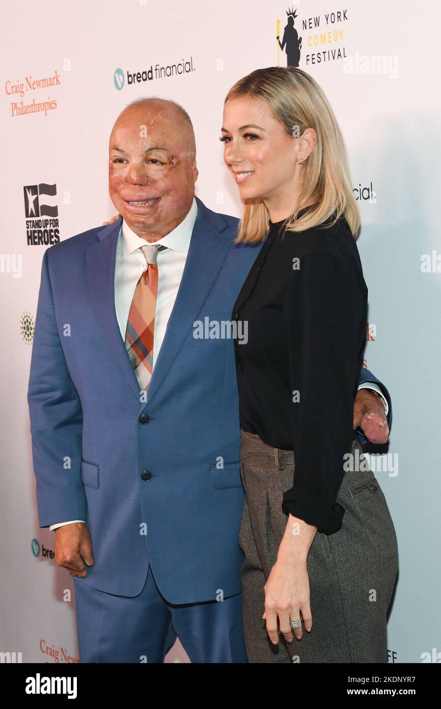 New York, USA. 07th Nov, 2022. Israel Del Toro and Iliza Shlesinger ...