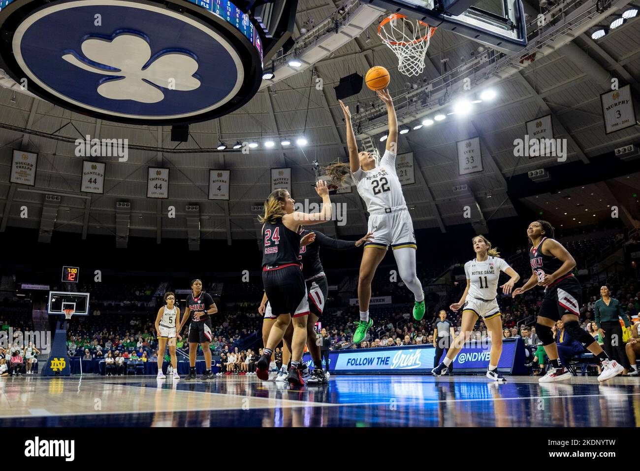 South Bend, Indiana, USA. 07th Nov, 2022. A general view as Notre Dame ...