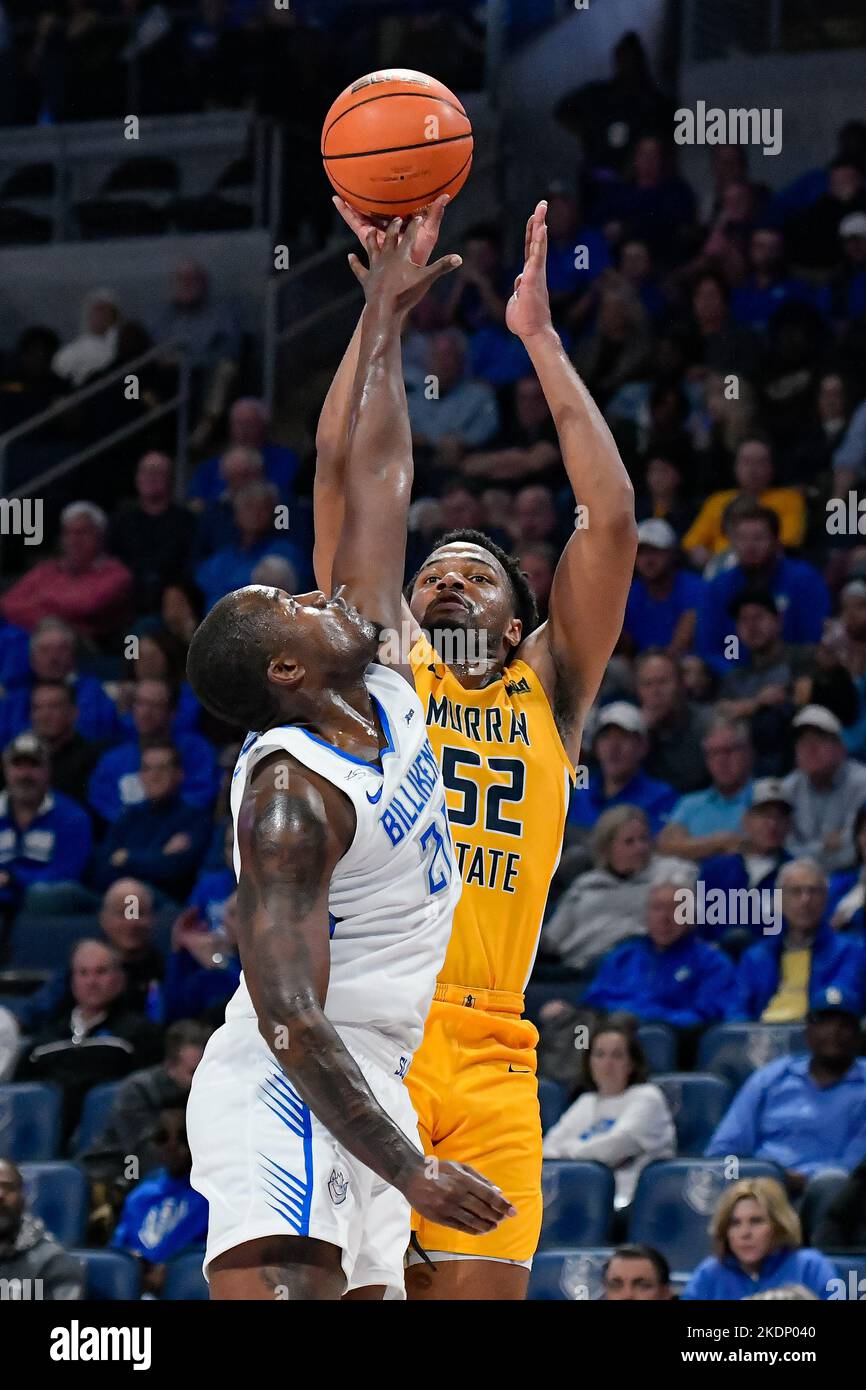 NOVEMBER 07, 2022: Murray State Racers forward Jamari Smith (52) gets ...