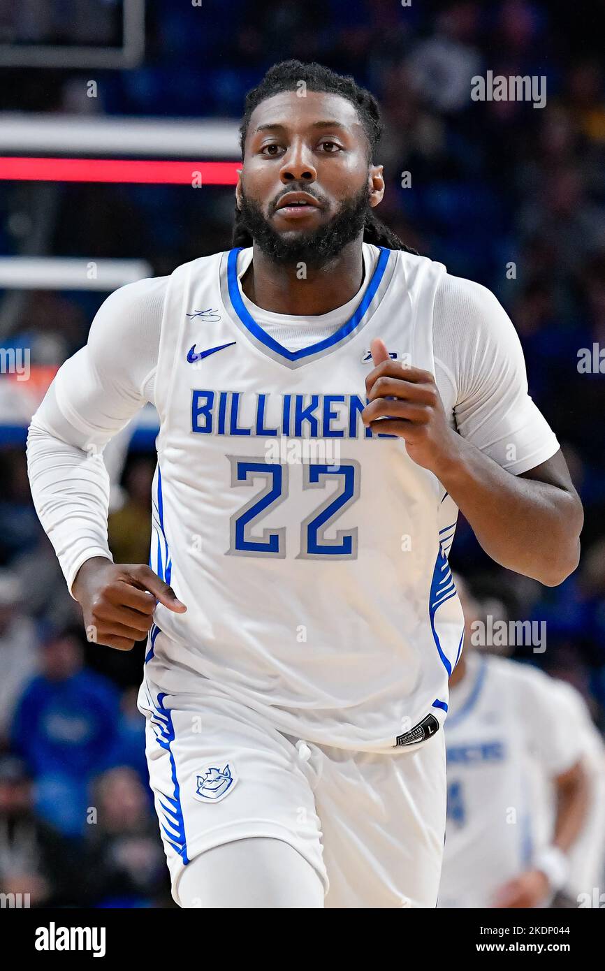 NOVEMBER 07, 2022:Saint Louis Billikens forward Terrence Hargrove Jr ...
