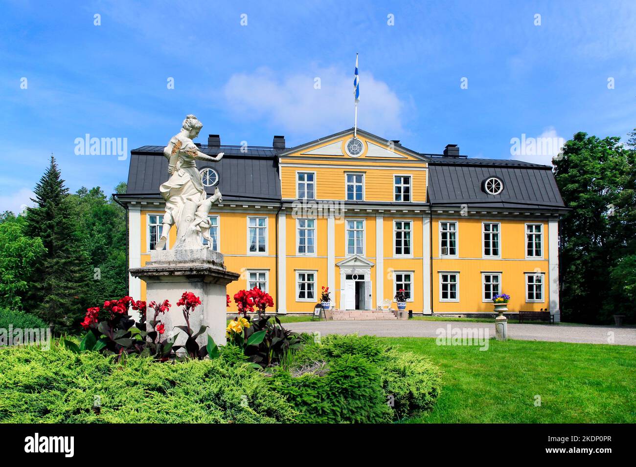 Mustio Manor or Svartå Manor (in Swedish) in Mustio, Raseborg, Finland ...