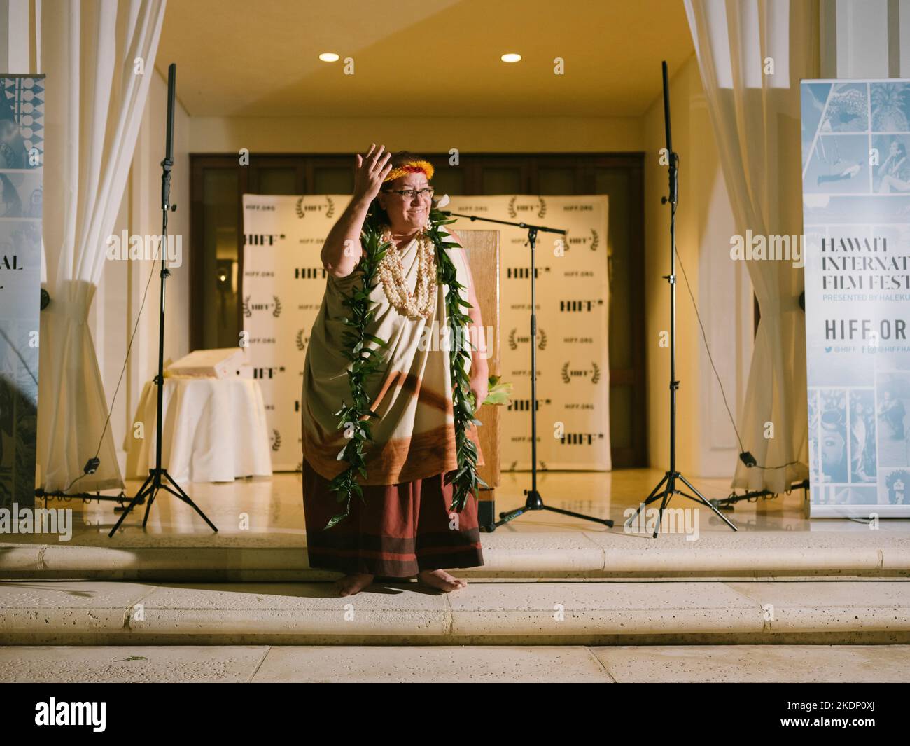HONOLULU, HAWAII. Nov 2, 2022: Opening reception of the 42nd Annual ...