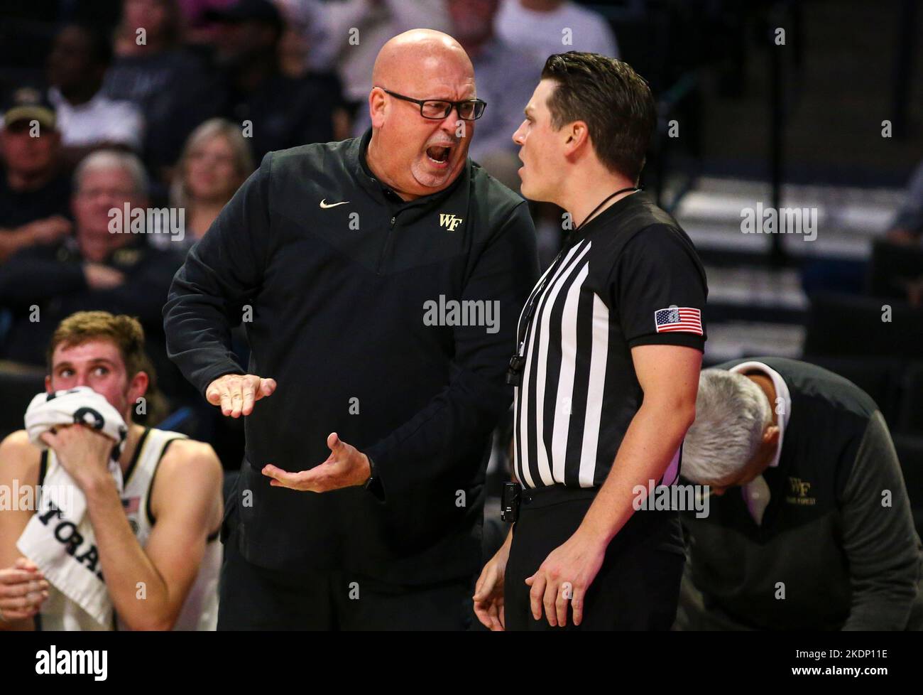 November 7, 2022: Steve Forbes is the head basketball coach of Wake ...