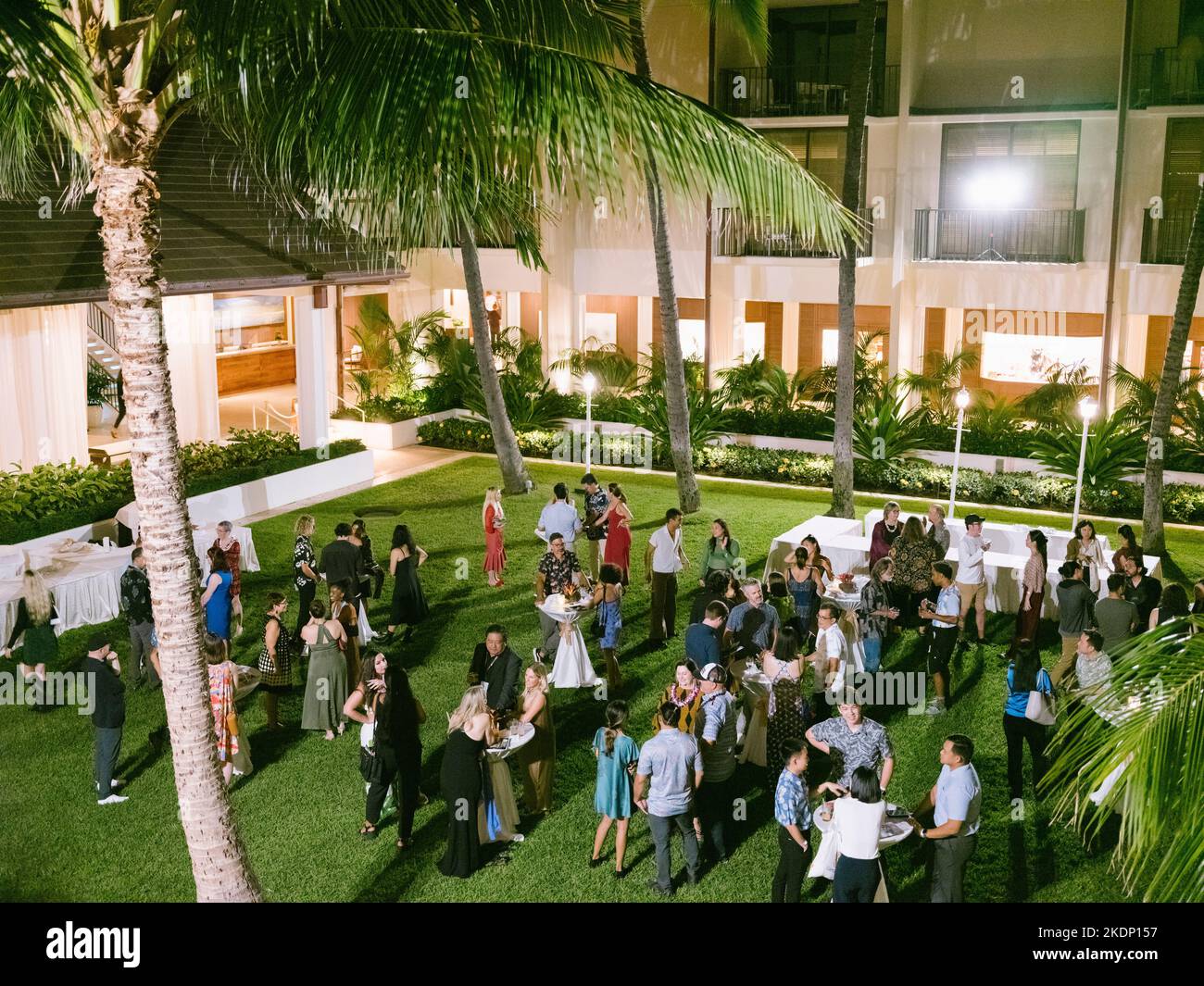 HONOLULU, HAWAII. Nov 2, 2022: Opening reception of the 42nd Annual ...