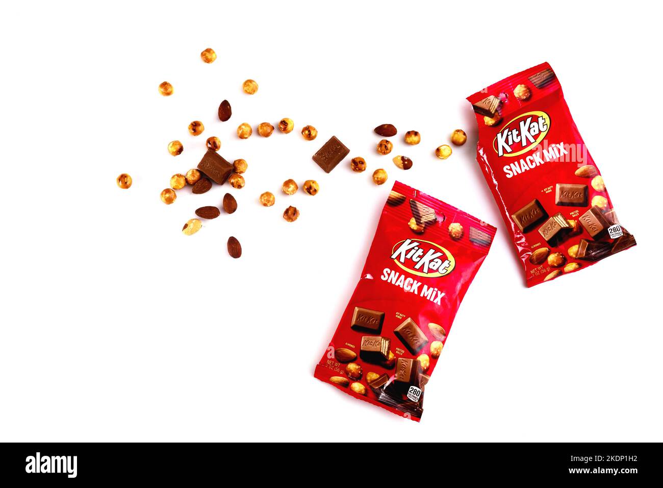 Kitkat chocolate candy bar Cut Out Stock Images & Pictures - Alamy