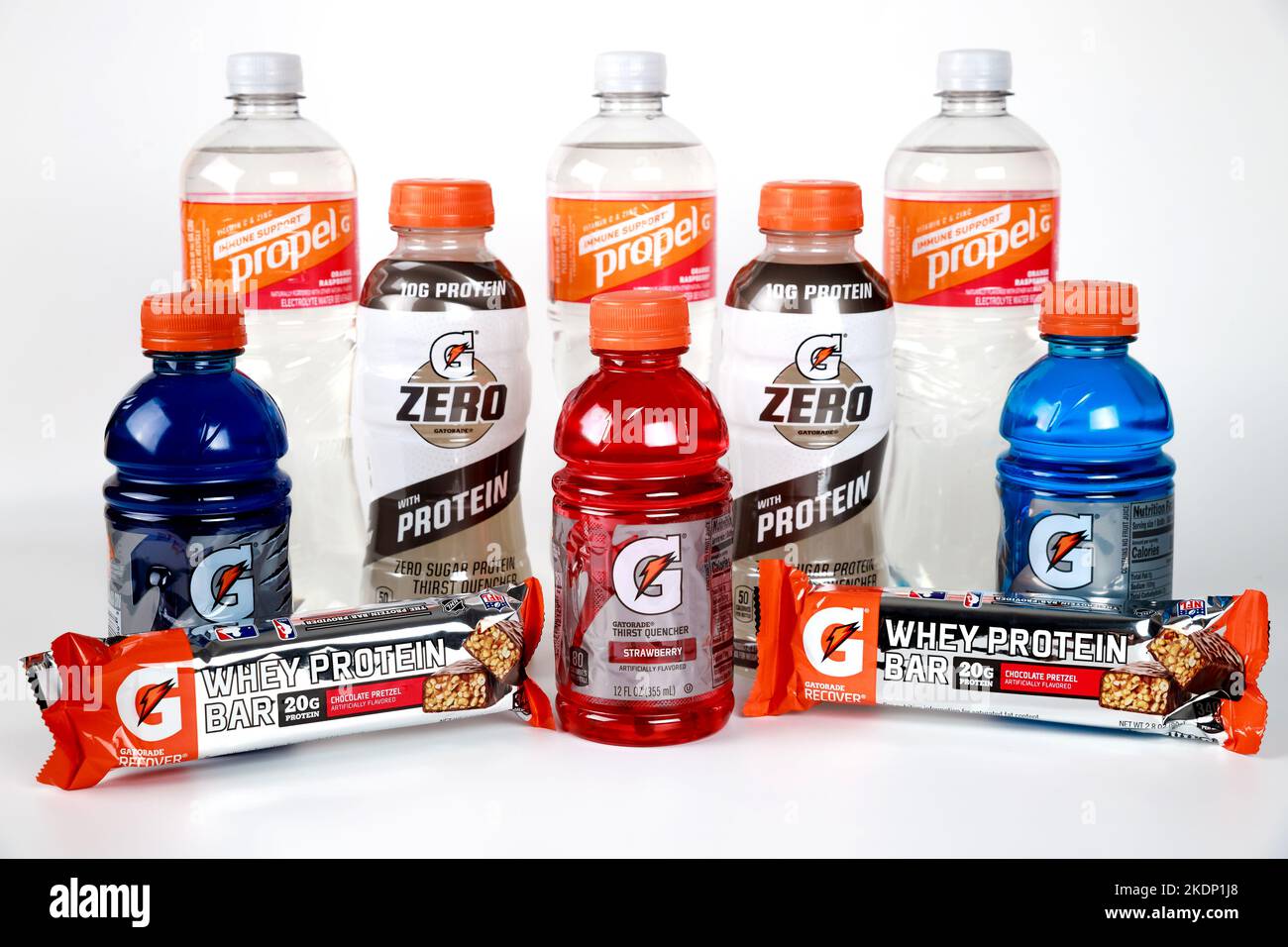 Production from company Gatorade for supporting peoples health Stock ...