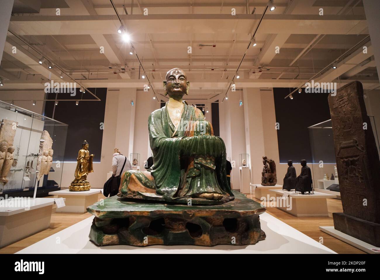 Chinese exhibit inside the Royal Ontario Museum, Toronto, Ontario ...