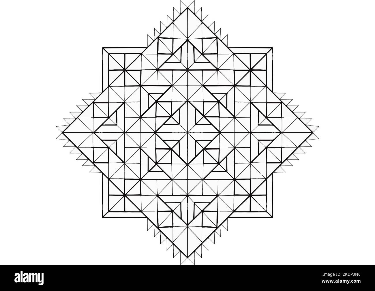 Mantra Mandala, The Meditation art for Adults to coloring Drawing with ...