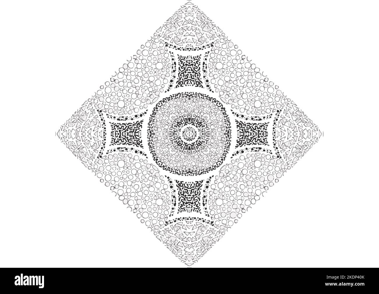 Mantra Mandala, The Meditation art for Adults to coloring Drawing with ...