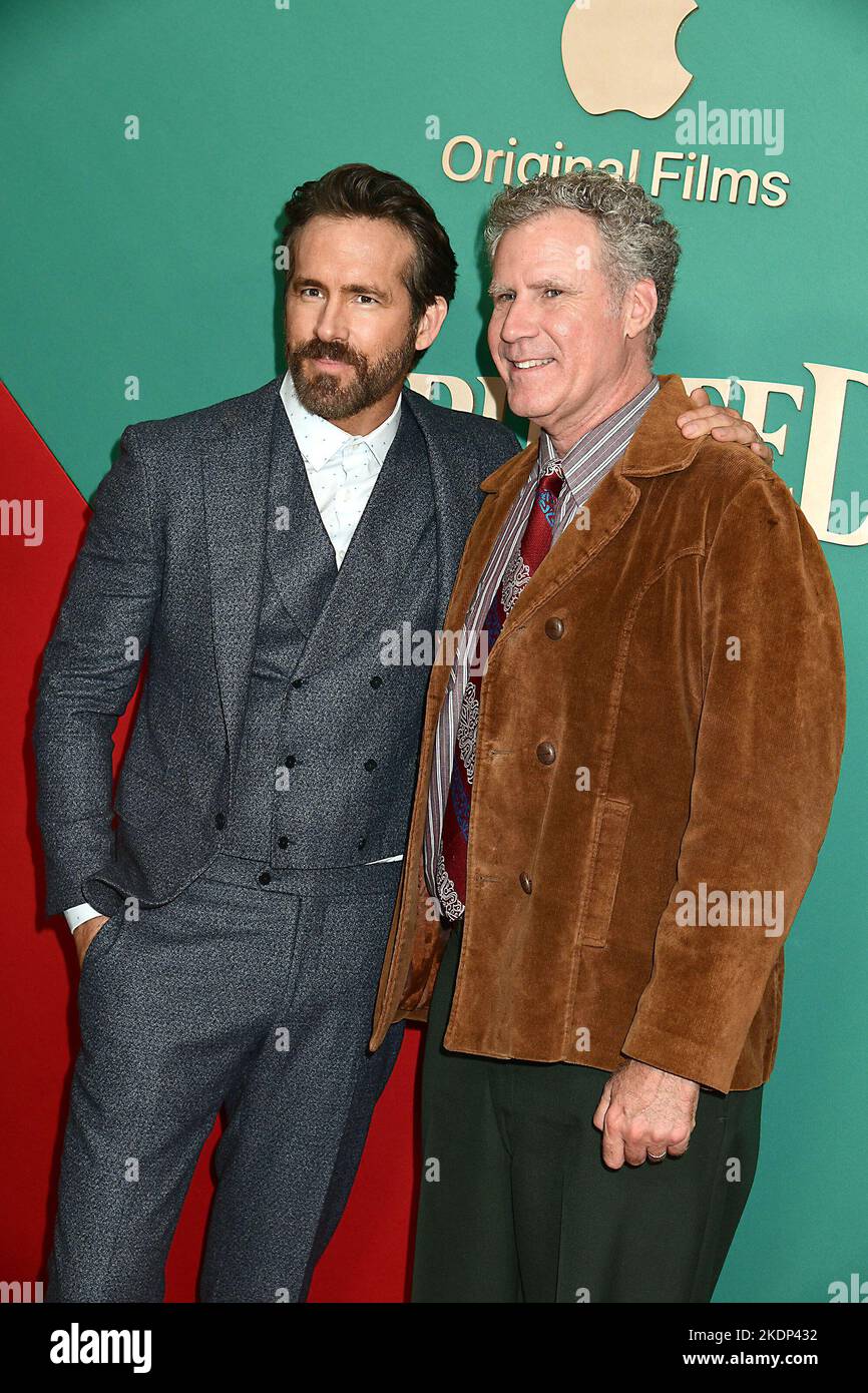 New York, New York, USA. 07/11/2022, Ryan Reynolds and Will Ferrell ...