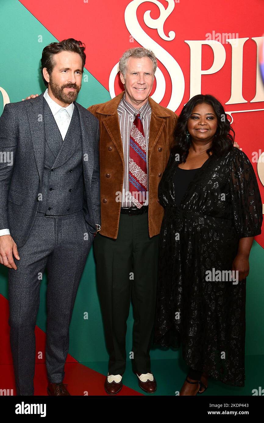 New York, New York, USA. 07/11/2022, Ryan Reynolds, Will Ferrell ...