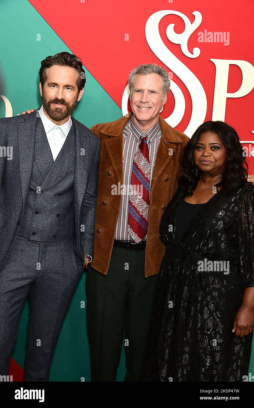 New York, New York, USA. 07/11/2022, Ryan Reynolds, Will Ferrell ...
