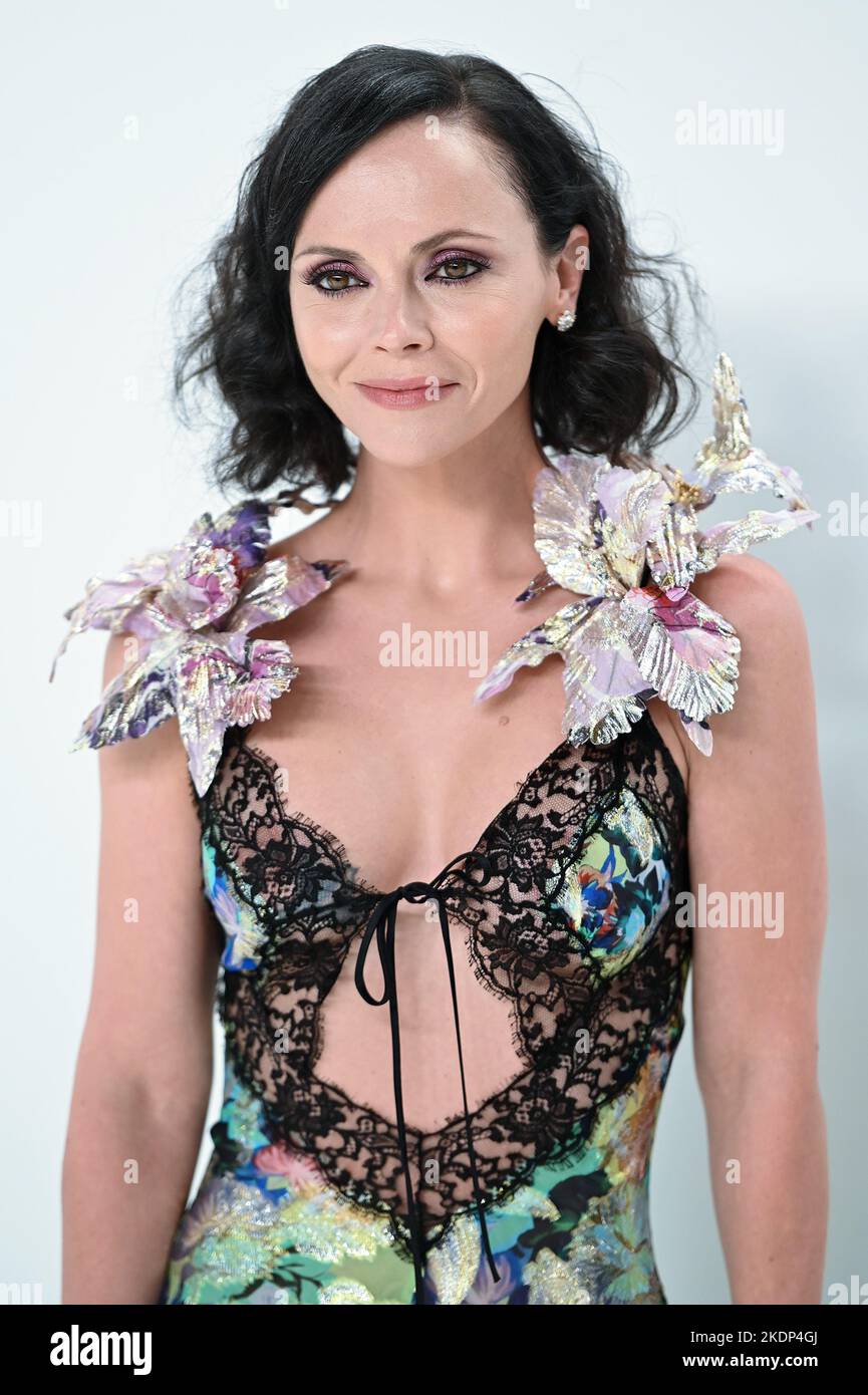 Cipriani in New York, NY, Nov. 7, 2022. Christina Ricci walking on the red carpet during the ...